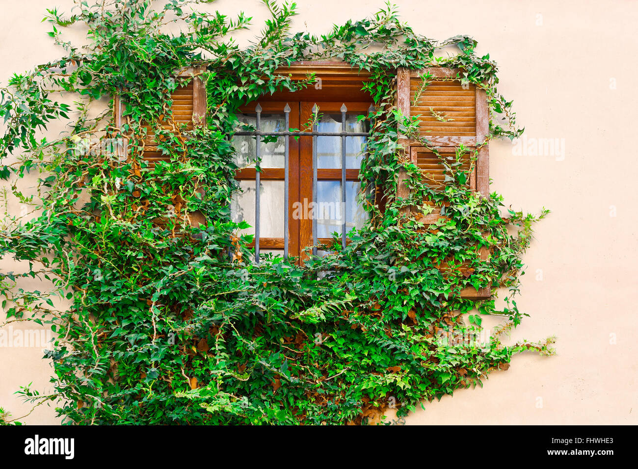 Decorated private window hi-res stock photography and images - Alamy