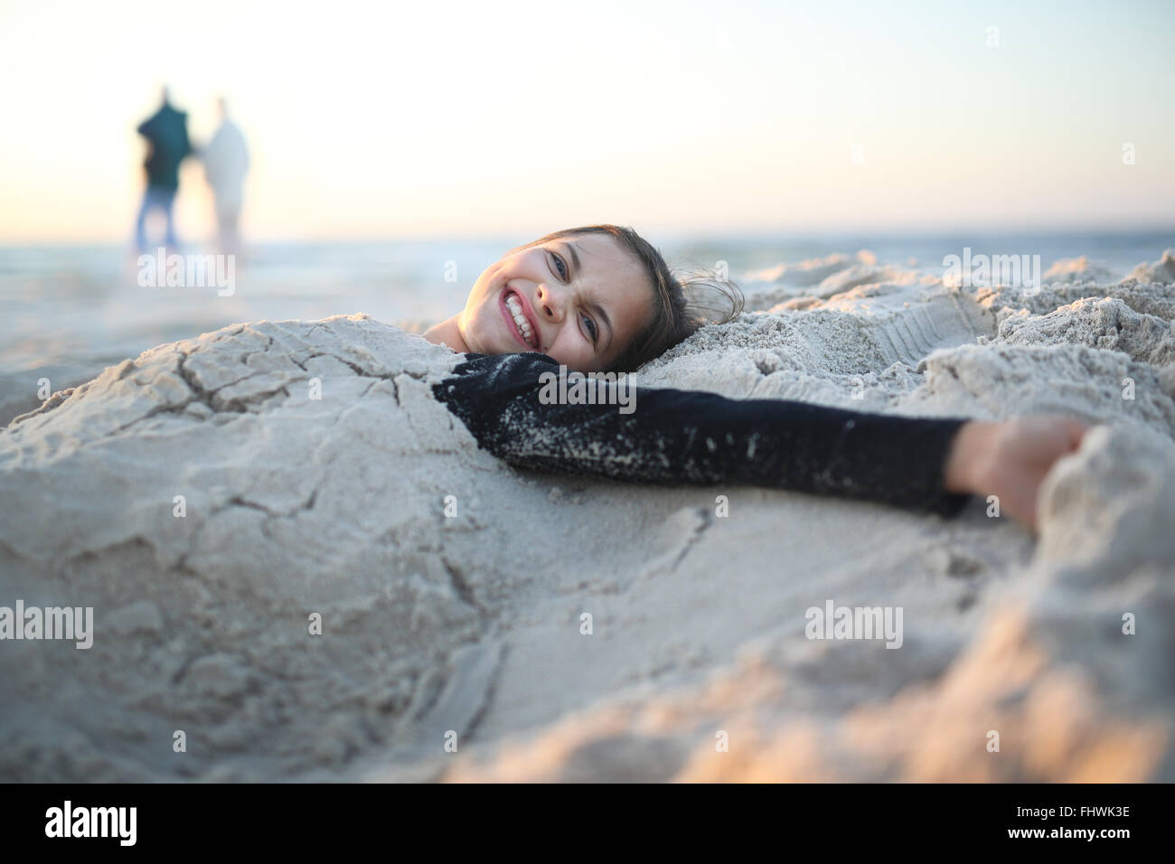 10 years old girl lying hi-res stock photography and images - Alamy