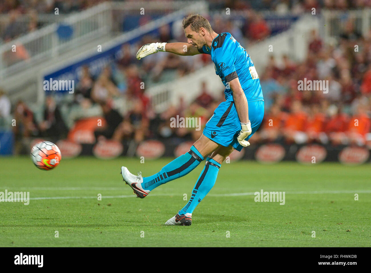Pirtek Stadium, Parramatta, Australia. 26th Feb, 2016. Hyundai A-League ...