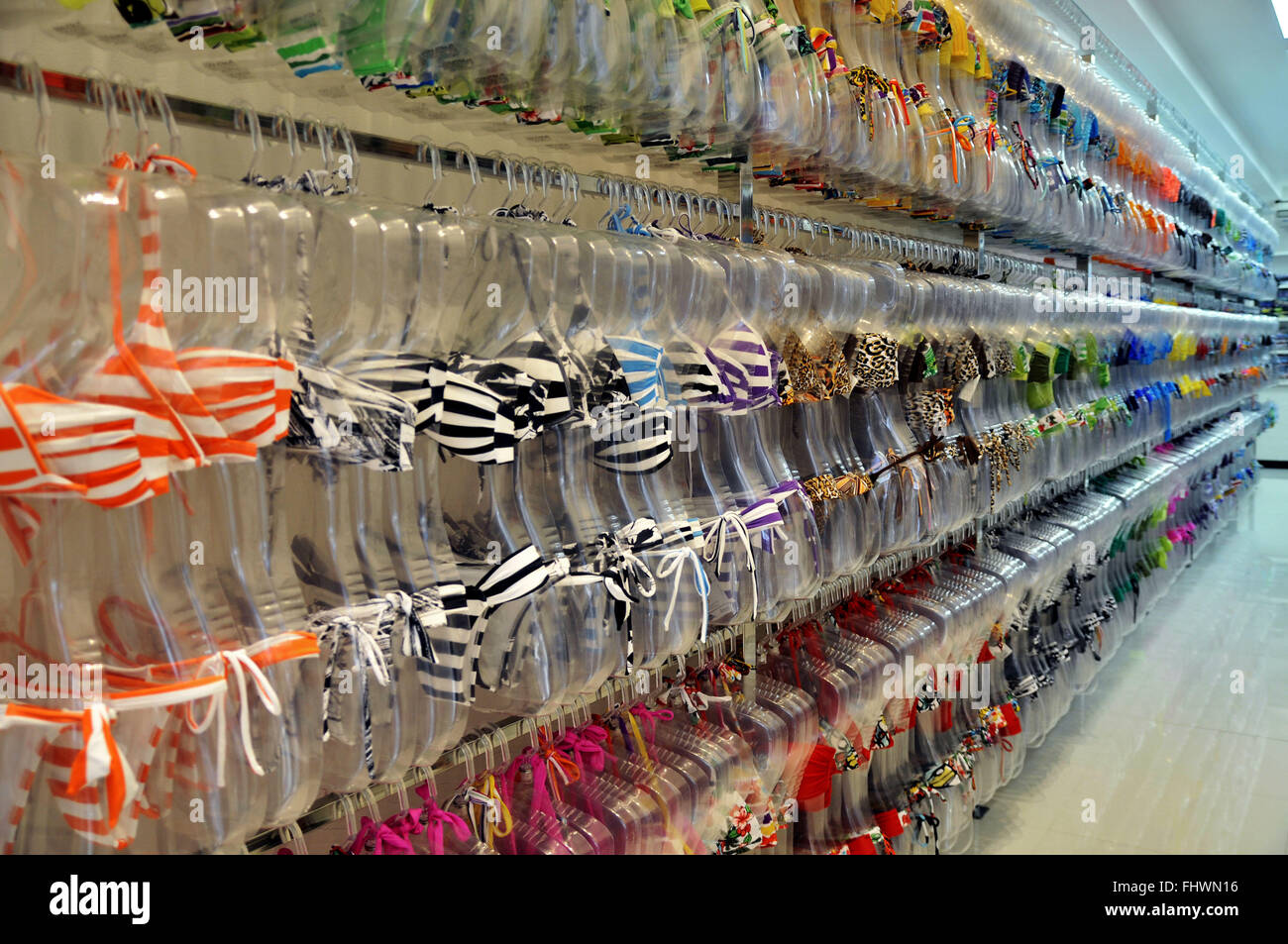 Shop Swimwear Bikinis in the Street - neighborhood of Gamboa - Cabo ...