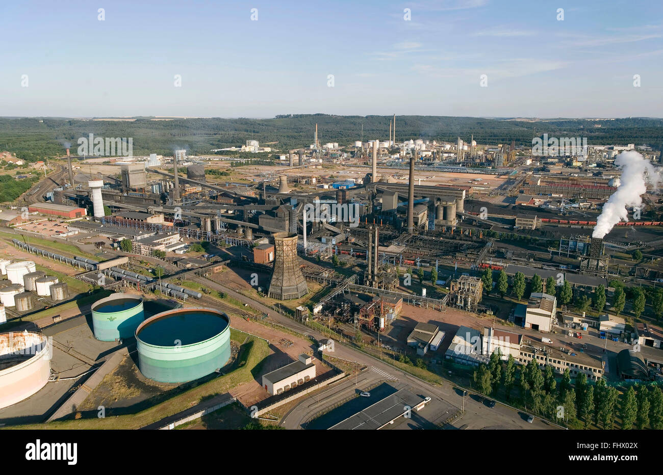 Aerial petrochemical site hi-res stock photography and images - Alamy