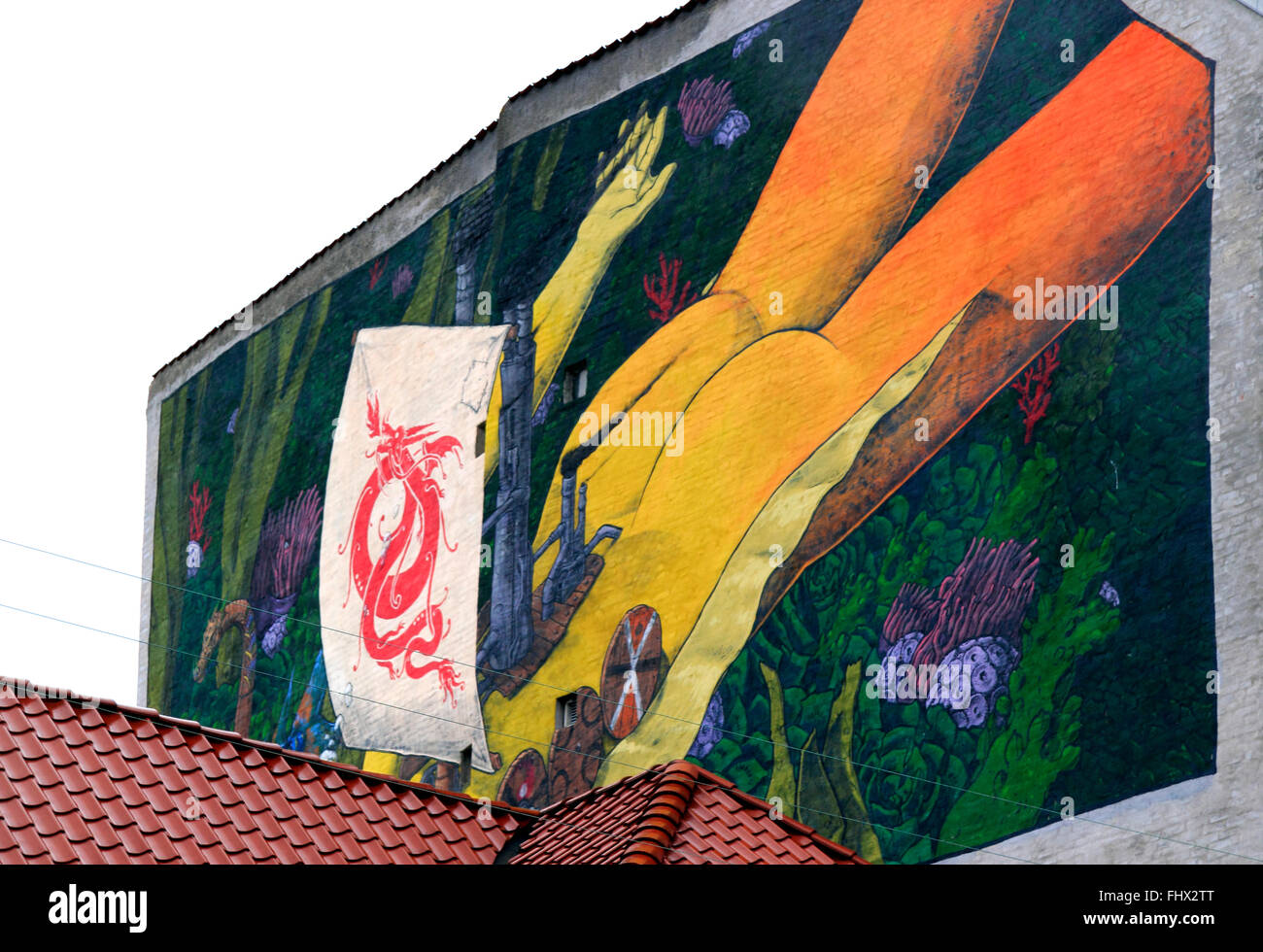 Aalborg denmark mural hi-res stock photography and images - Alamy