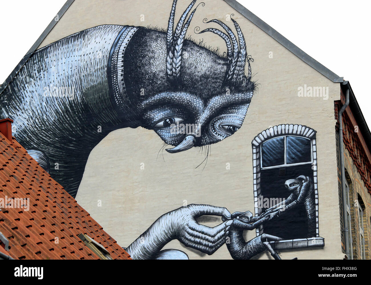 Aalborg denmark street art hi-res stock photography and images - Alamy
