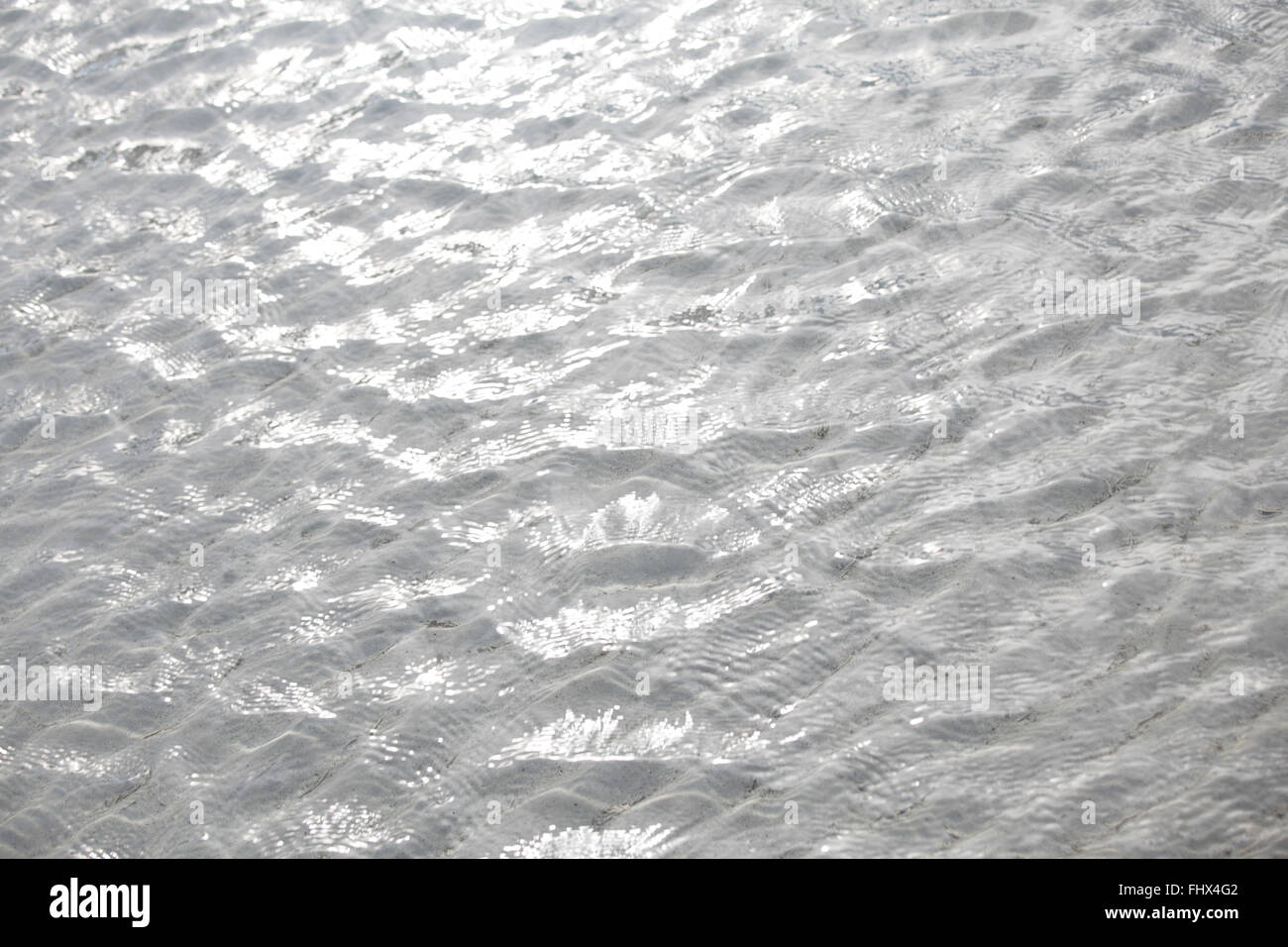 Clear sea water over sand on tropical beach, background Stock Photo - Alamy