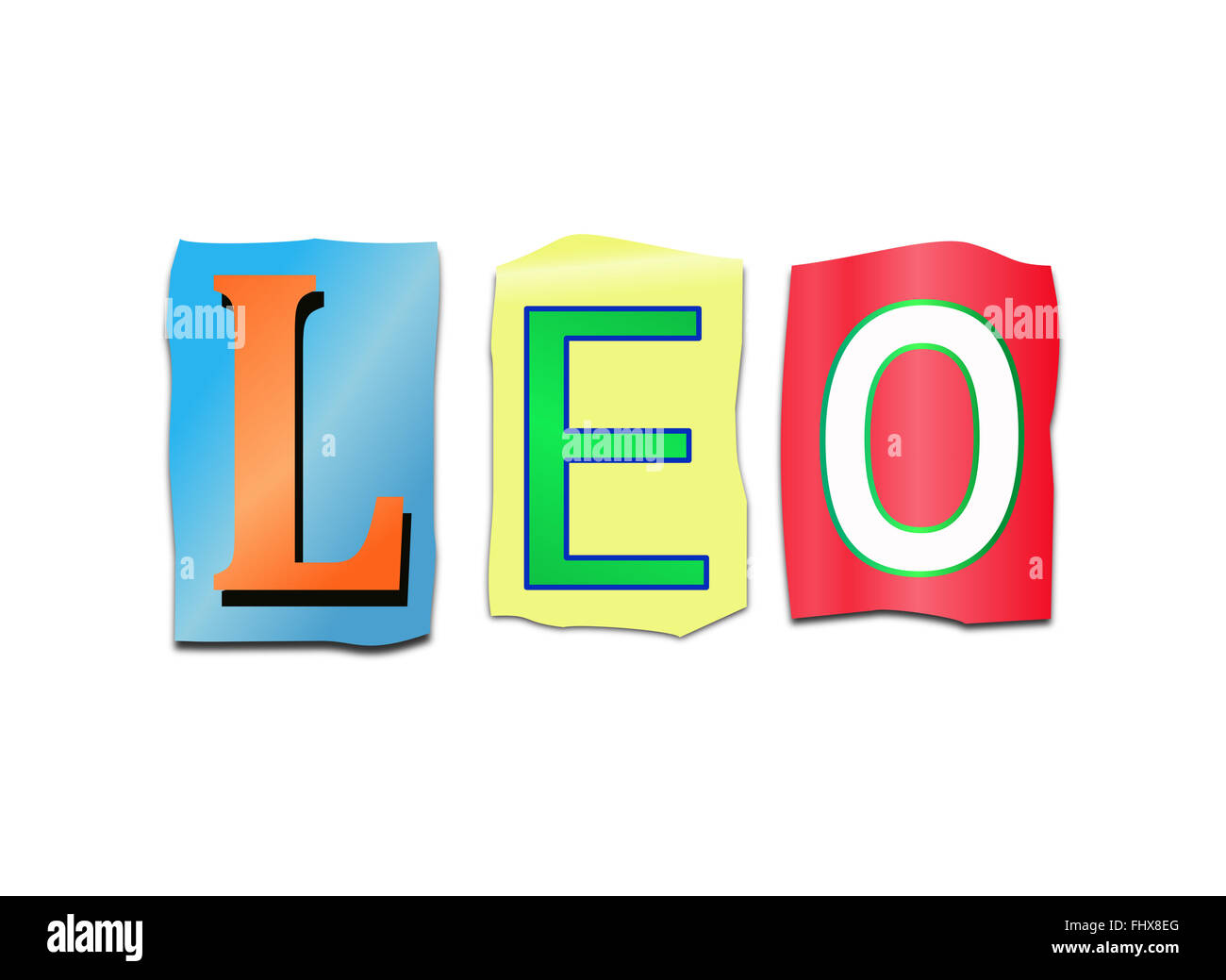 Leo sign Cut Out Stock Images & Pictures - Alamy
