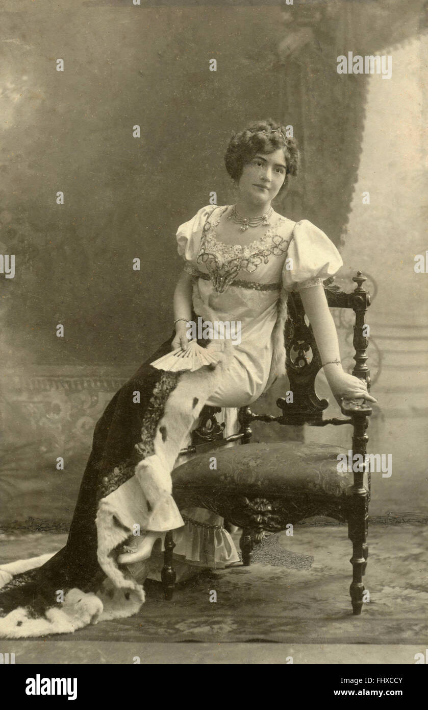 A Russian noblewoman, Odessa, Ukraine Stock Photo - Alamy