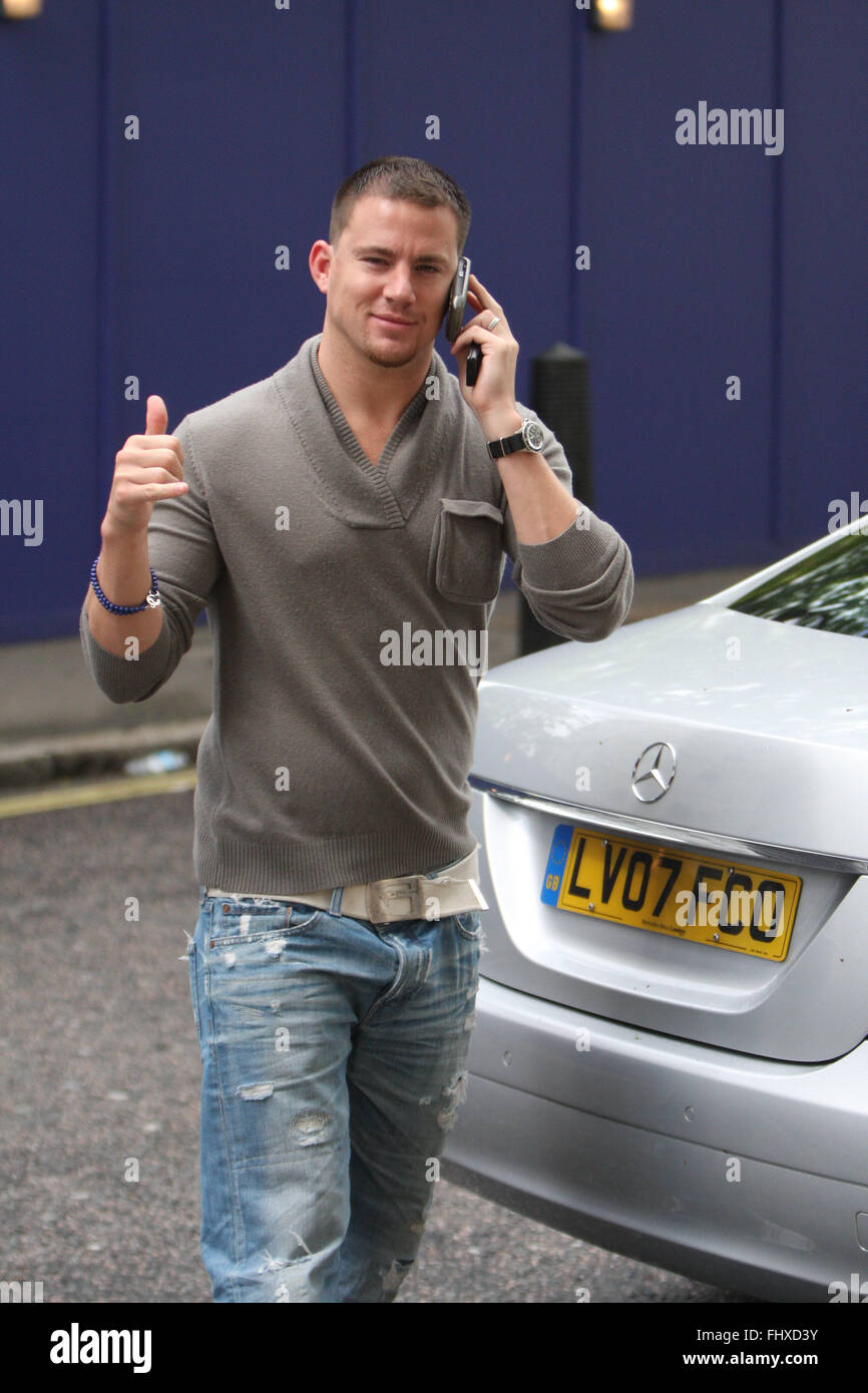 Channing Tatum pictured London (credit image © Jack Ludlam Stock Photo ...