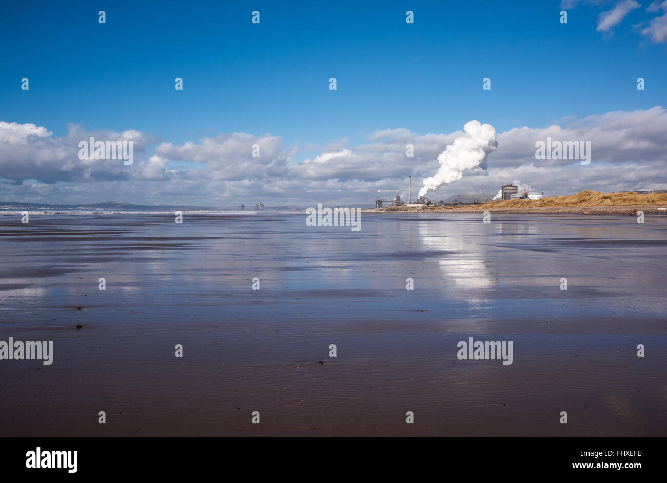 Morfa Beach, Margam Sands, Port Talbot, South Wales, UK Stock Photo - Alamy