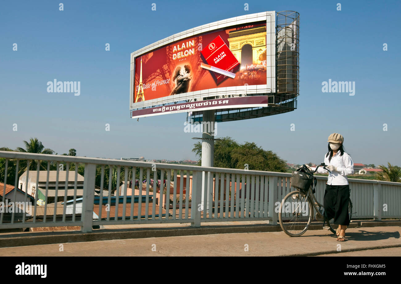 Cambodia: poster depicting Alain Delon Stock Photo - Alamy Cambodia: poster depicting Alain Delon Stock Photo - Alamy
