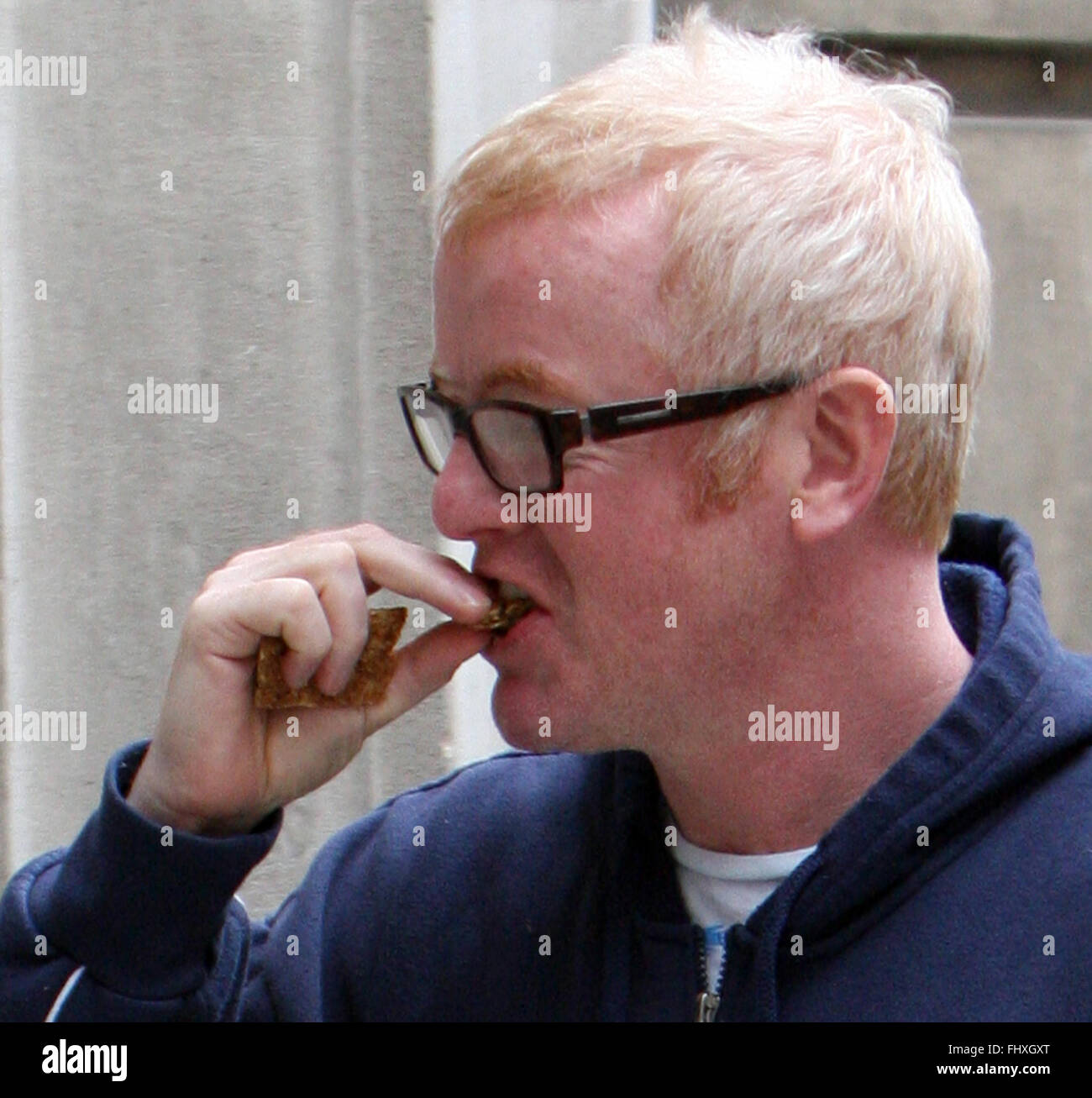 Chris Evans, Biscuit, (credit image © Jack Ludlam Stock Photo - Alamy