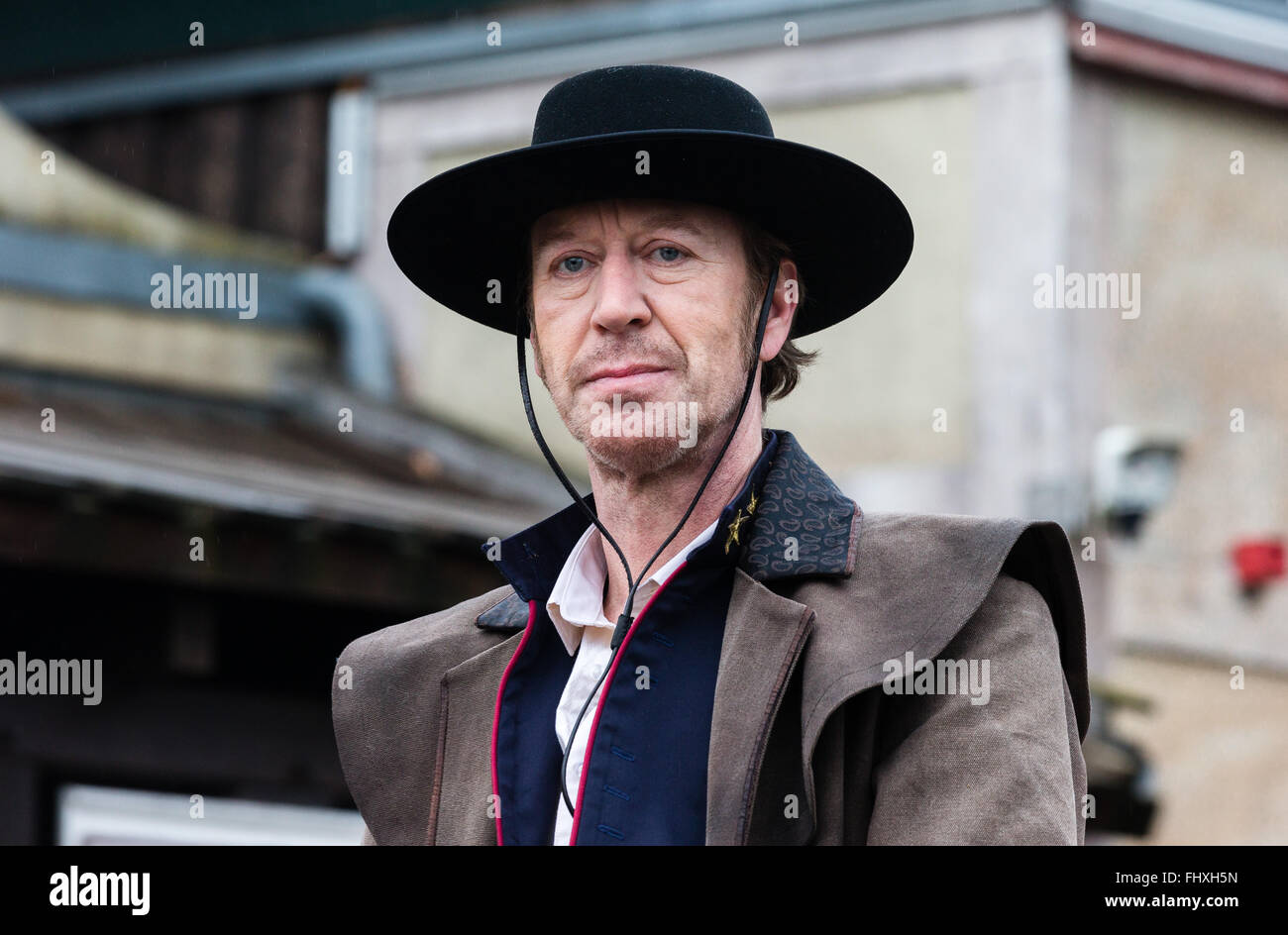Bad Segeberg, Germany. 26th Feb, 2016. Oliver Stritzel as Cornel ...