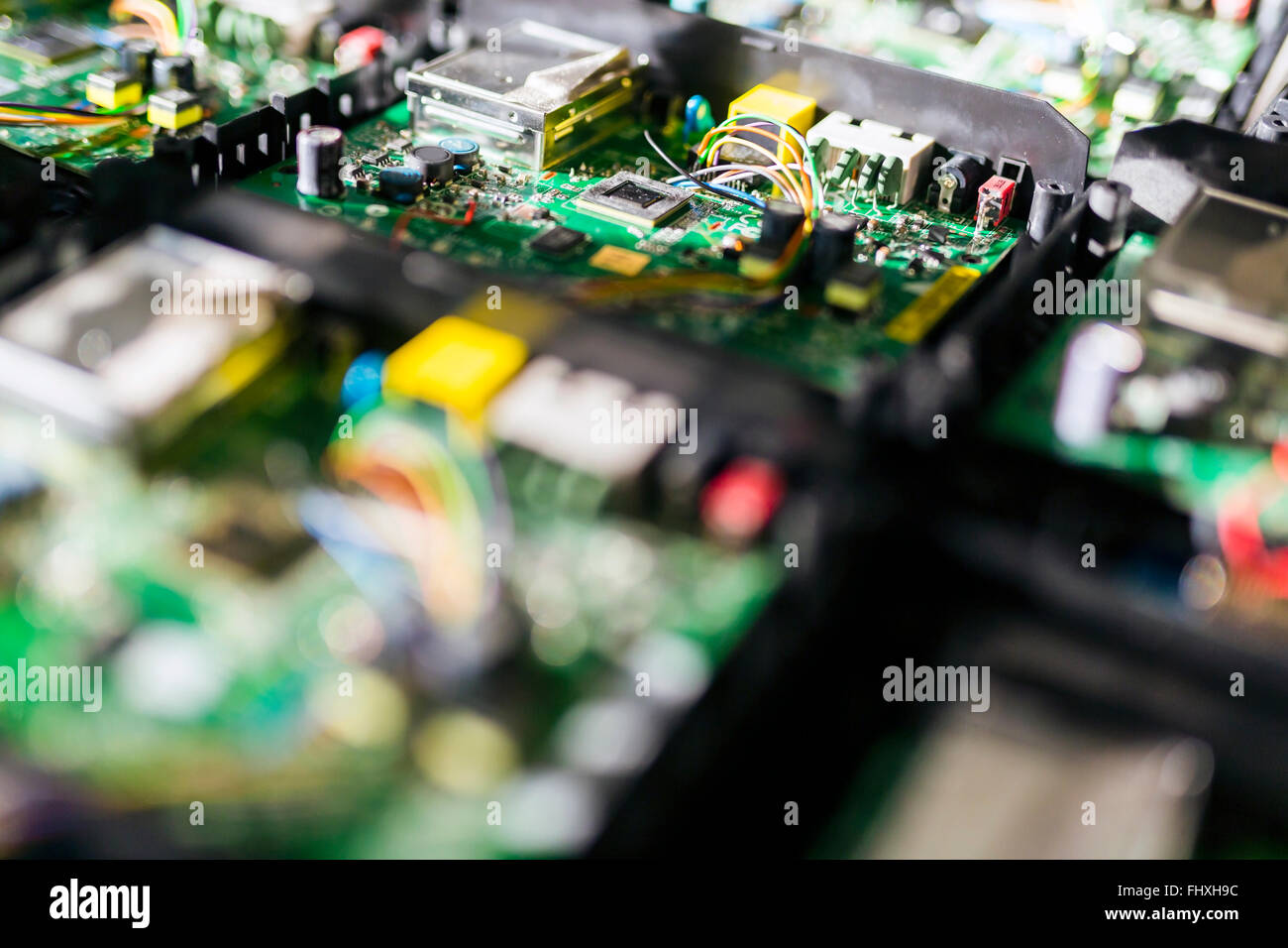 Green circut computer board hi-res stock photography and images - Alamy