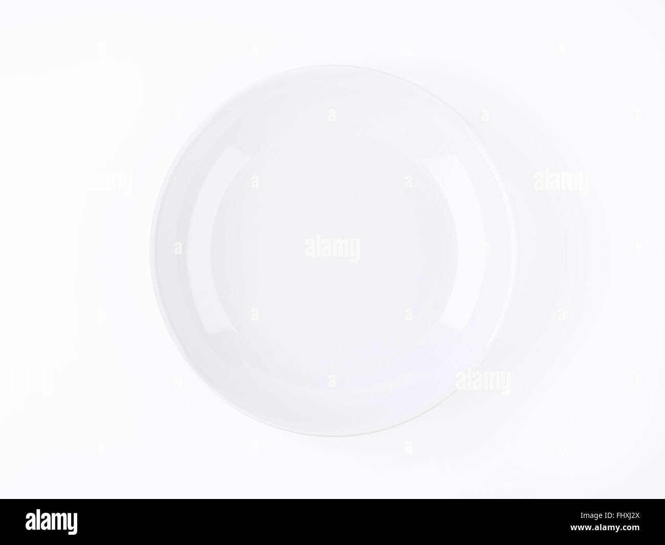 Soup on plate Cut Out Stock Images & Pictures - Alamy