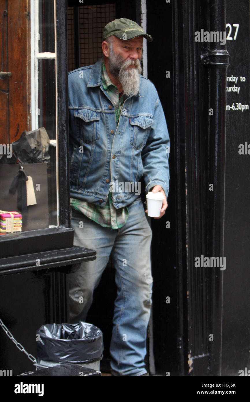 Seasick Steve In Covent garden London (credit image © Jack Ludlam Stock ...