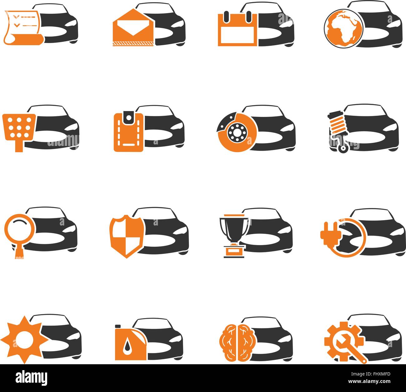 Icon user interface document Stock Vector Images - Alamy