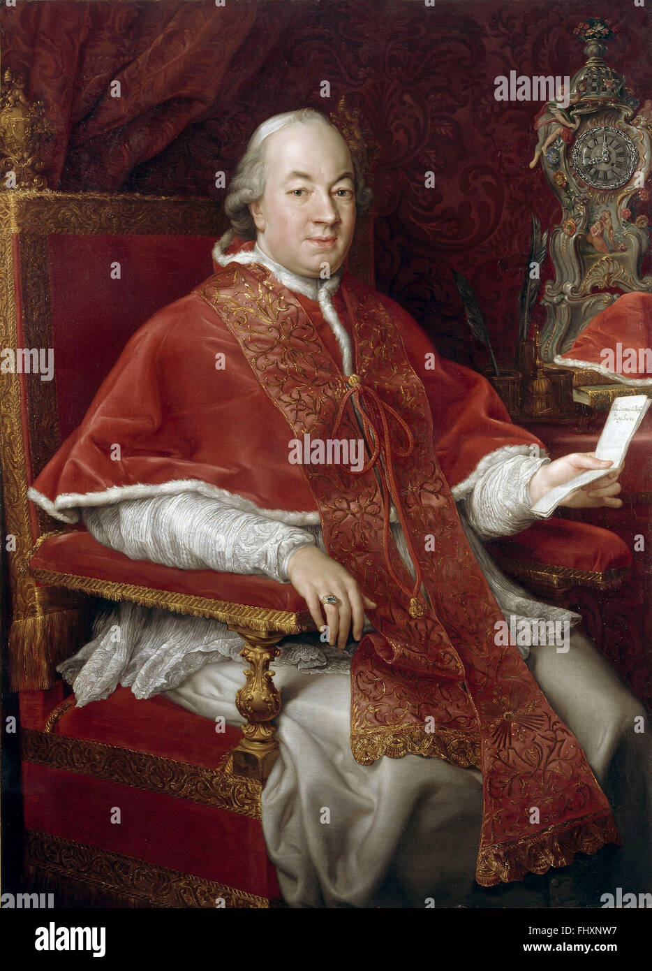 Pope Pius VI Stock Photo - Alamy