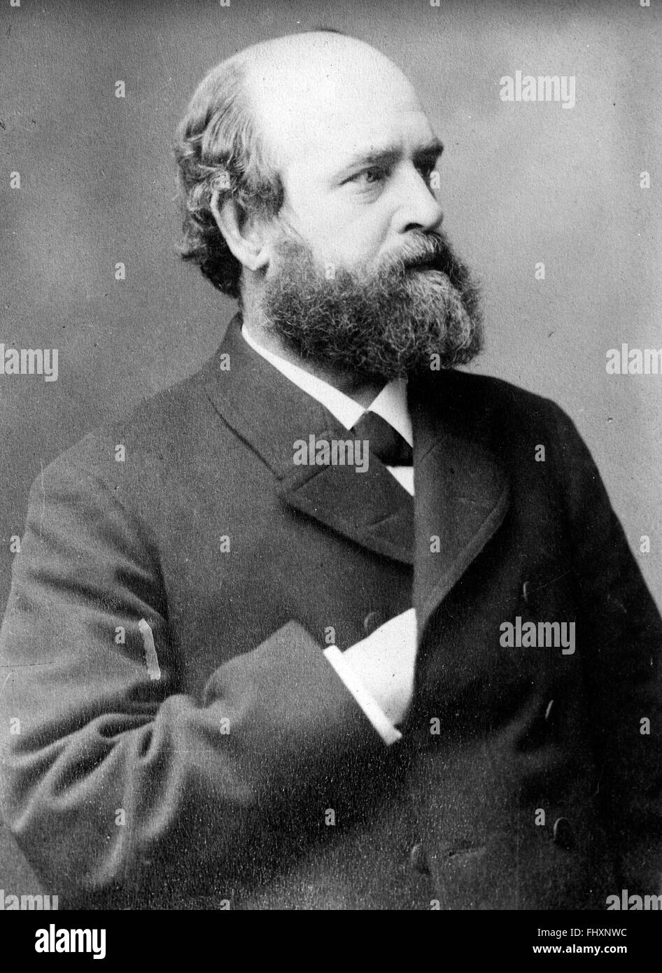 Henry George, American political economist Stock Photo - Alamy