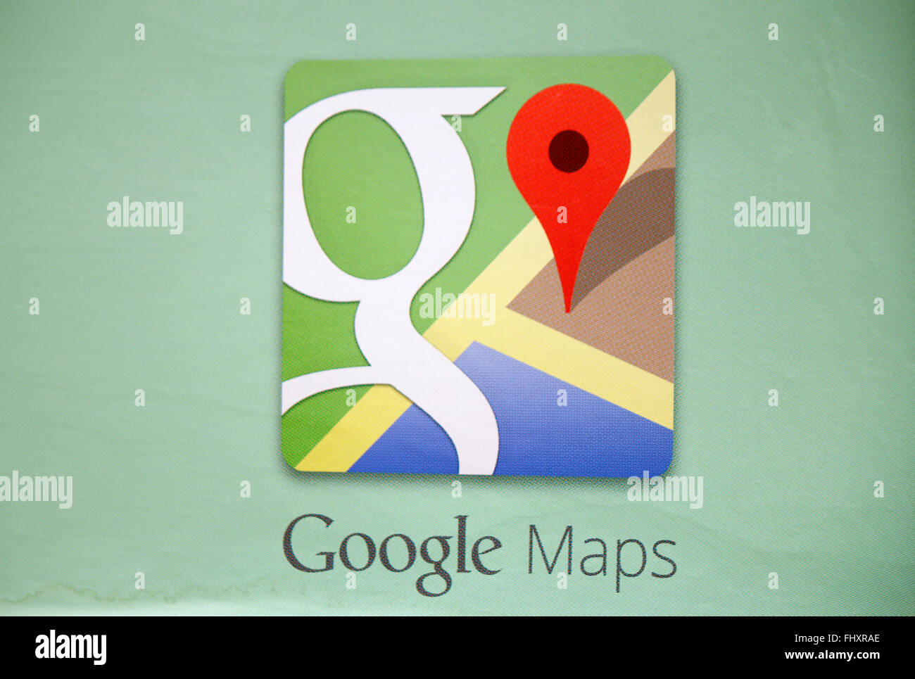 Google maps hi-res stock photography and images - Alamy