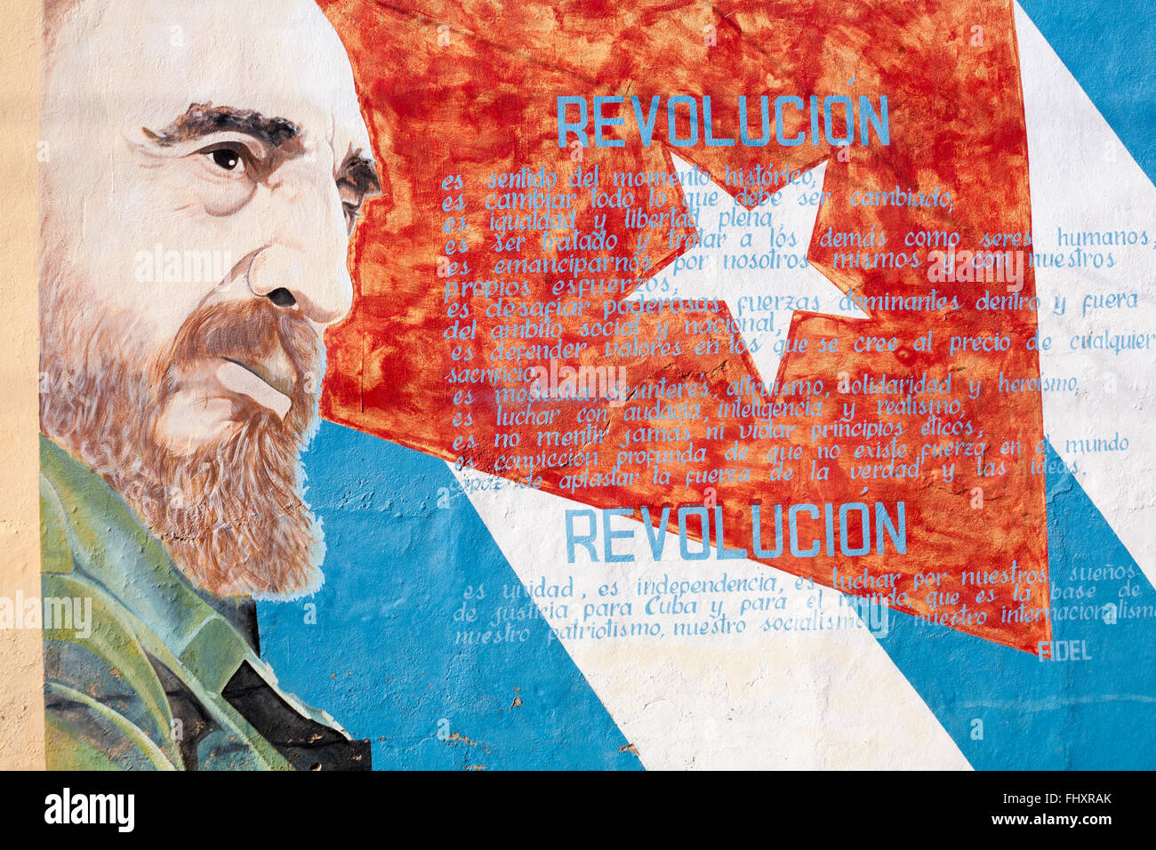 Revolution mural cuba hi-res stock photography and images - Alamy