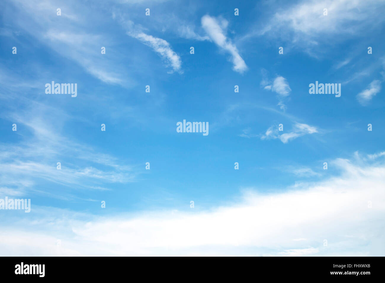 The vast blue sky and clouds sky Stock Photo - Alamy