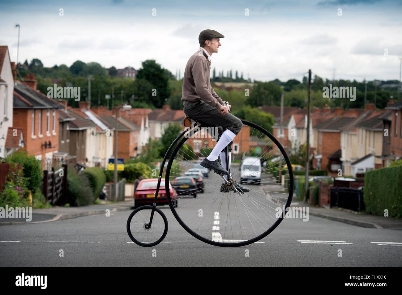 Victorian penny farthing hi-res stock photography and images - Alamy
