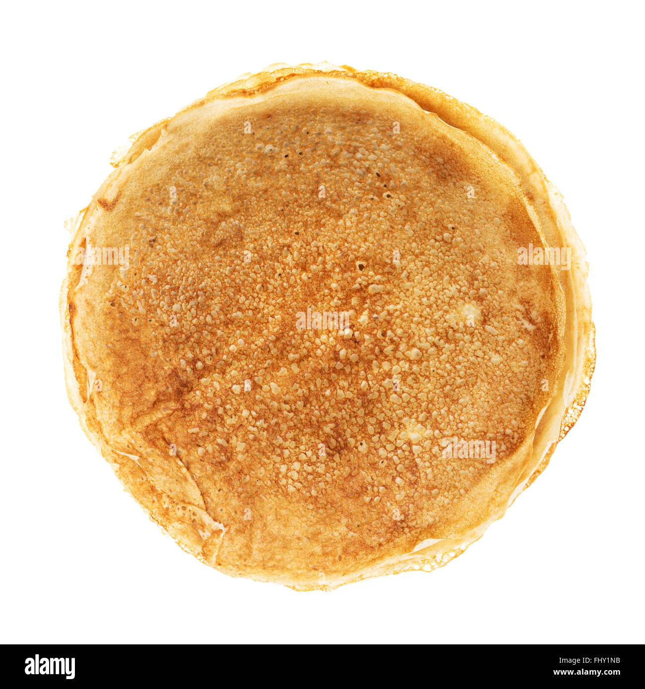 Fresh homemade blinis top Cut Out Stock Images & Pictures - Alamy