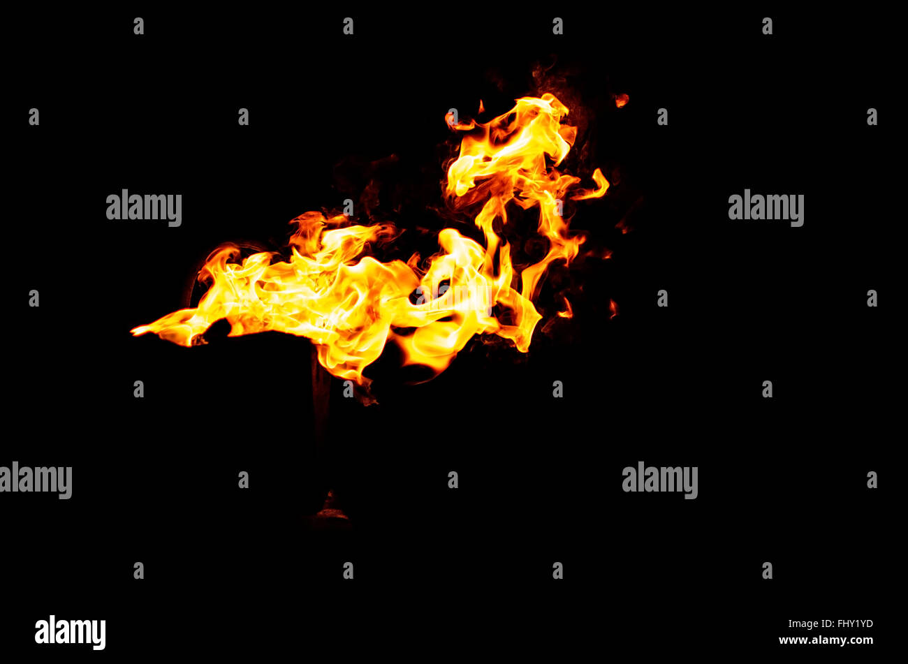 Fire pitch hi-res stock photography and images - Alamy