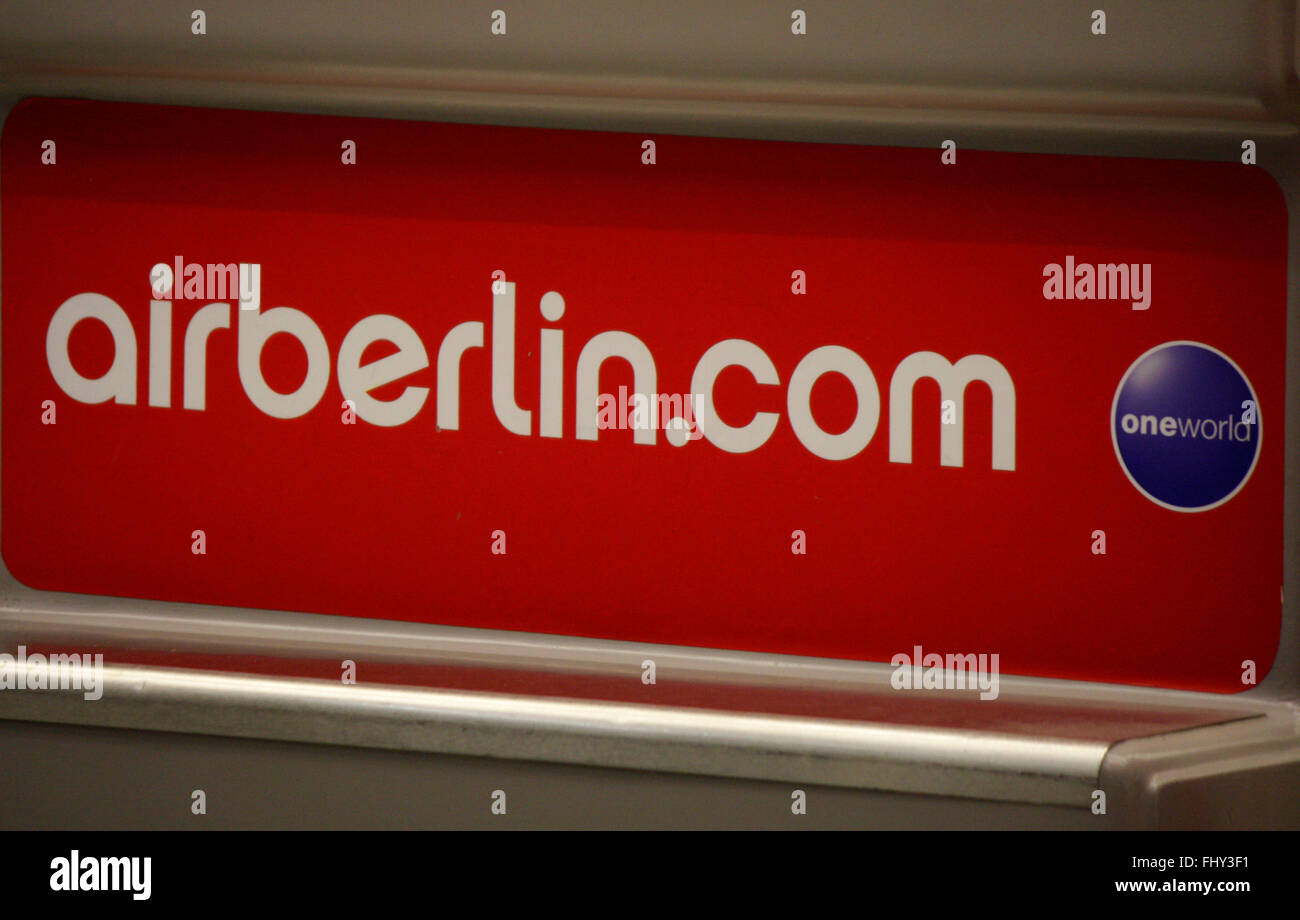 Markenname: "Airberlin", Berlin Stock Photo - Alamy