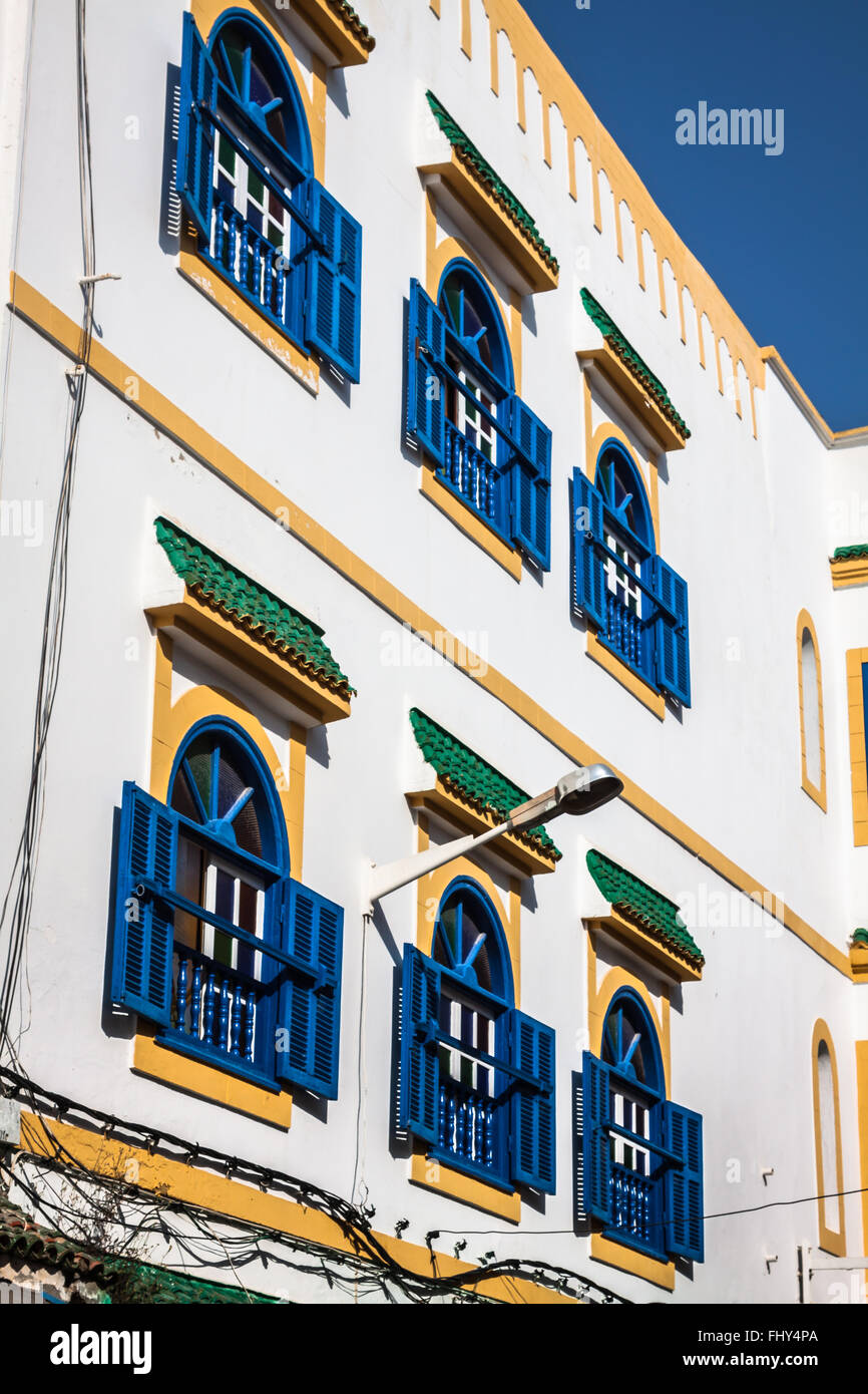 Architecture of Essaouira, Morocco Stock Photo - Alamy