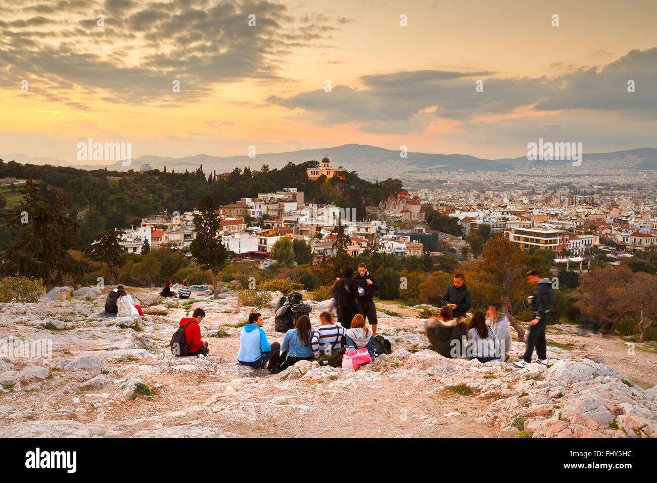 Thissio athens hi-res stock photography and images - Alamy
