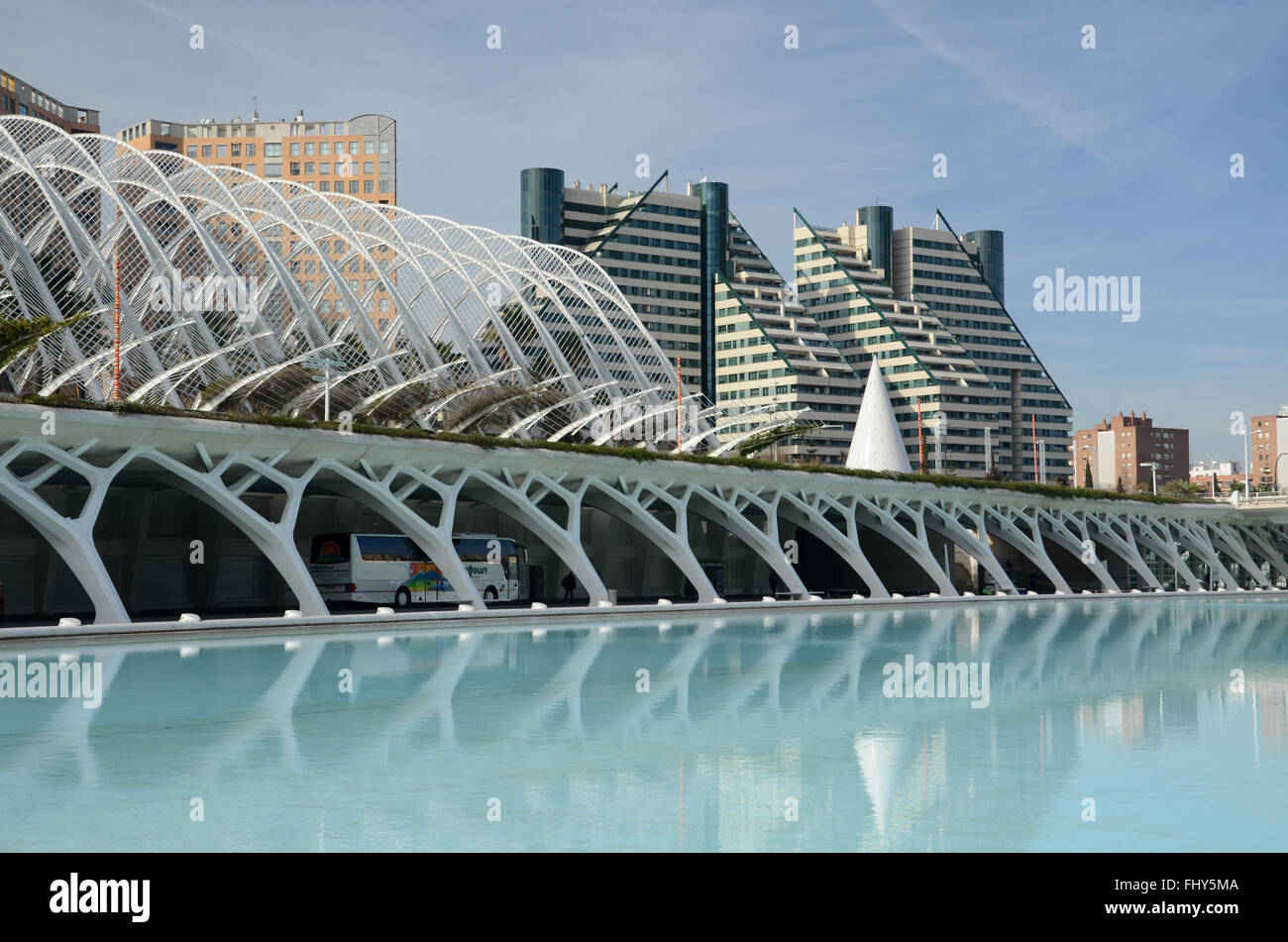 Umbracle arches hi-res stock photography and images - Alamy