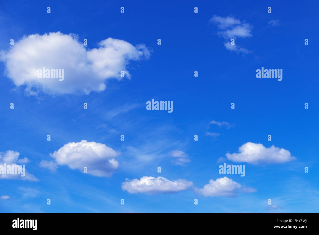 Beautiful white clouds on blue sky background Stock Photo - Alamy