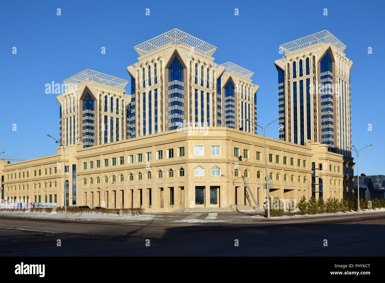 Modern residential buildings in Astana, Kazakhstan Stock Photo - Alamy