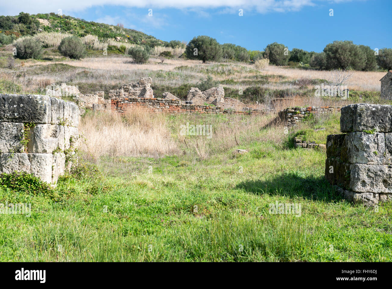 Elea Velia in Roman times, is an ancient city of Magna Grecia. The ...