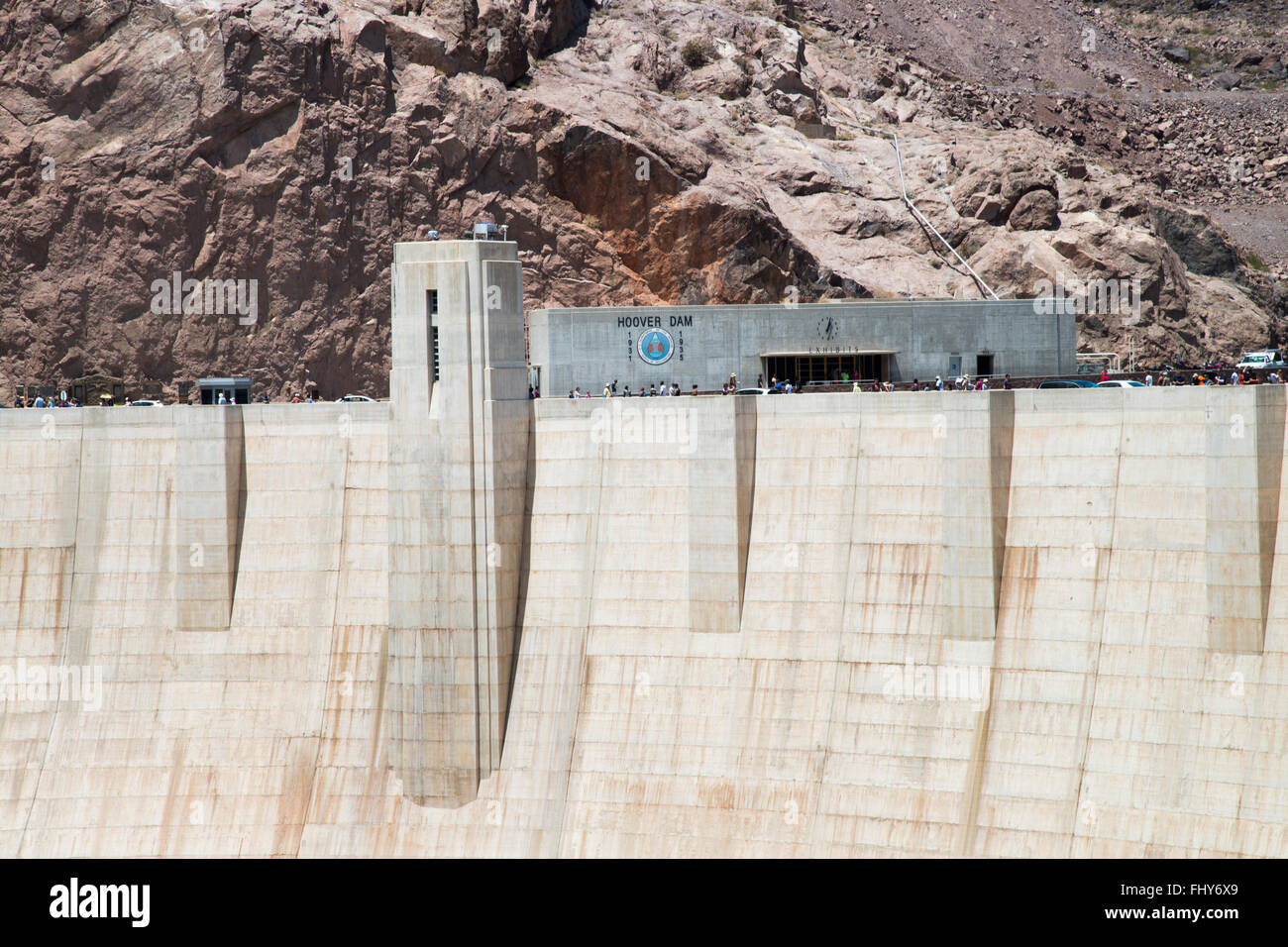 USA, Hoover Dam between Nevada and Arizona Stock Photo - Alamy