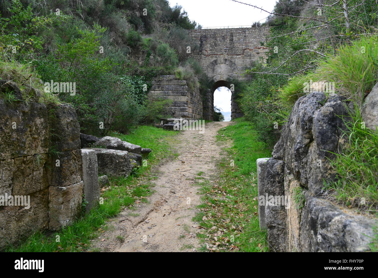 Elea Velia in Roman times, is an ancient city of Magna Grecia. The ...