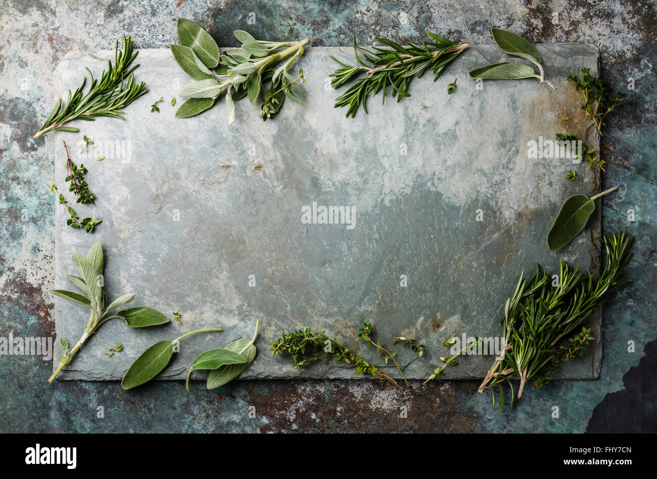 Herbs texture hi-res stock photography and images - Alamy