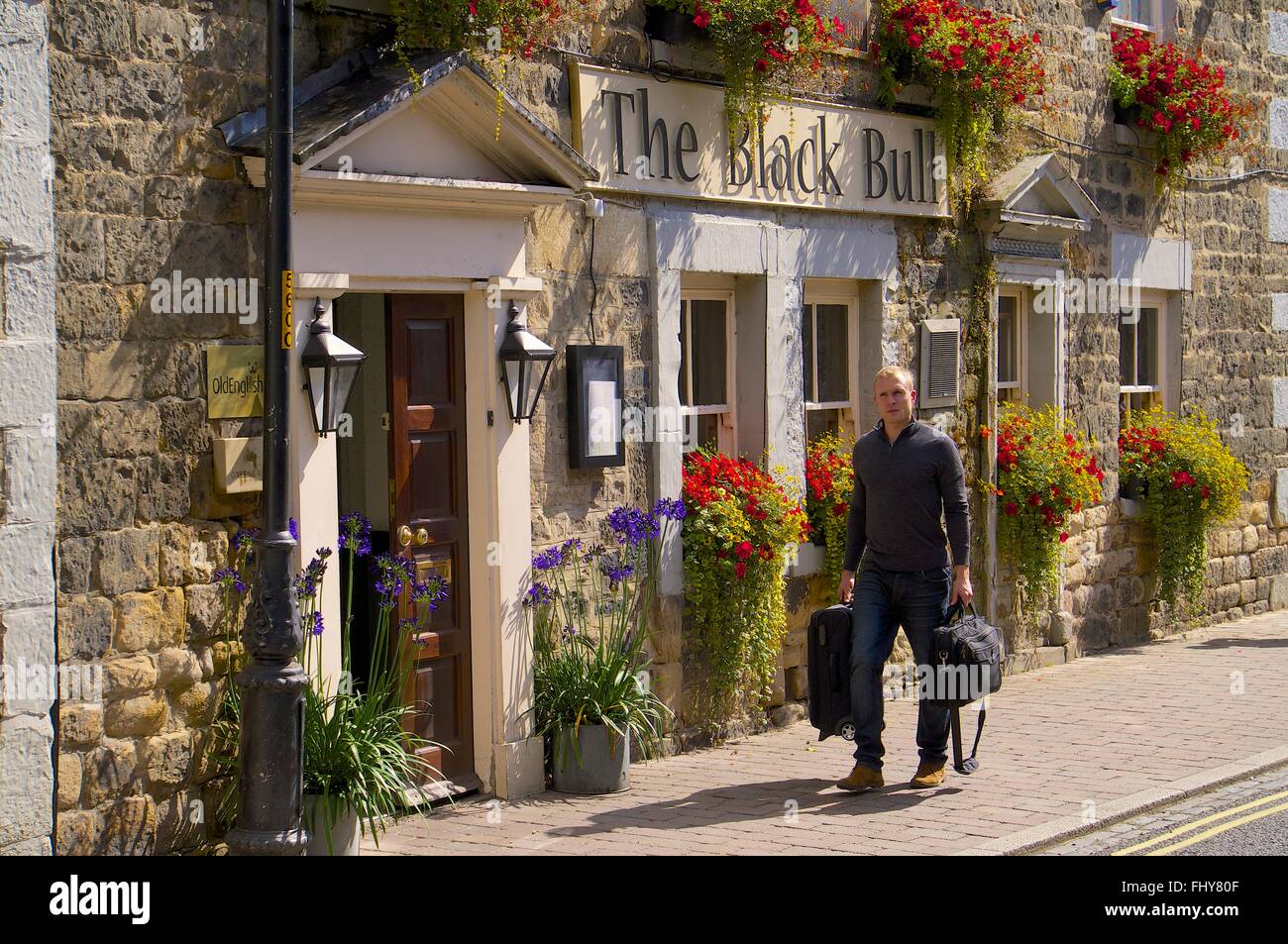 Black bull pub corbridge hi-res stock photography and images - Alamy