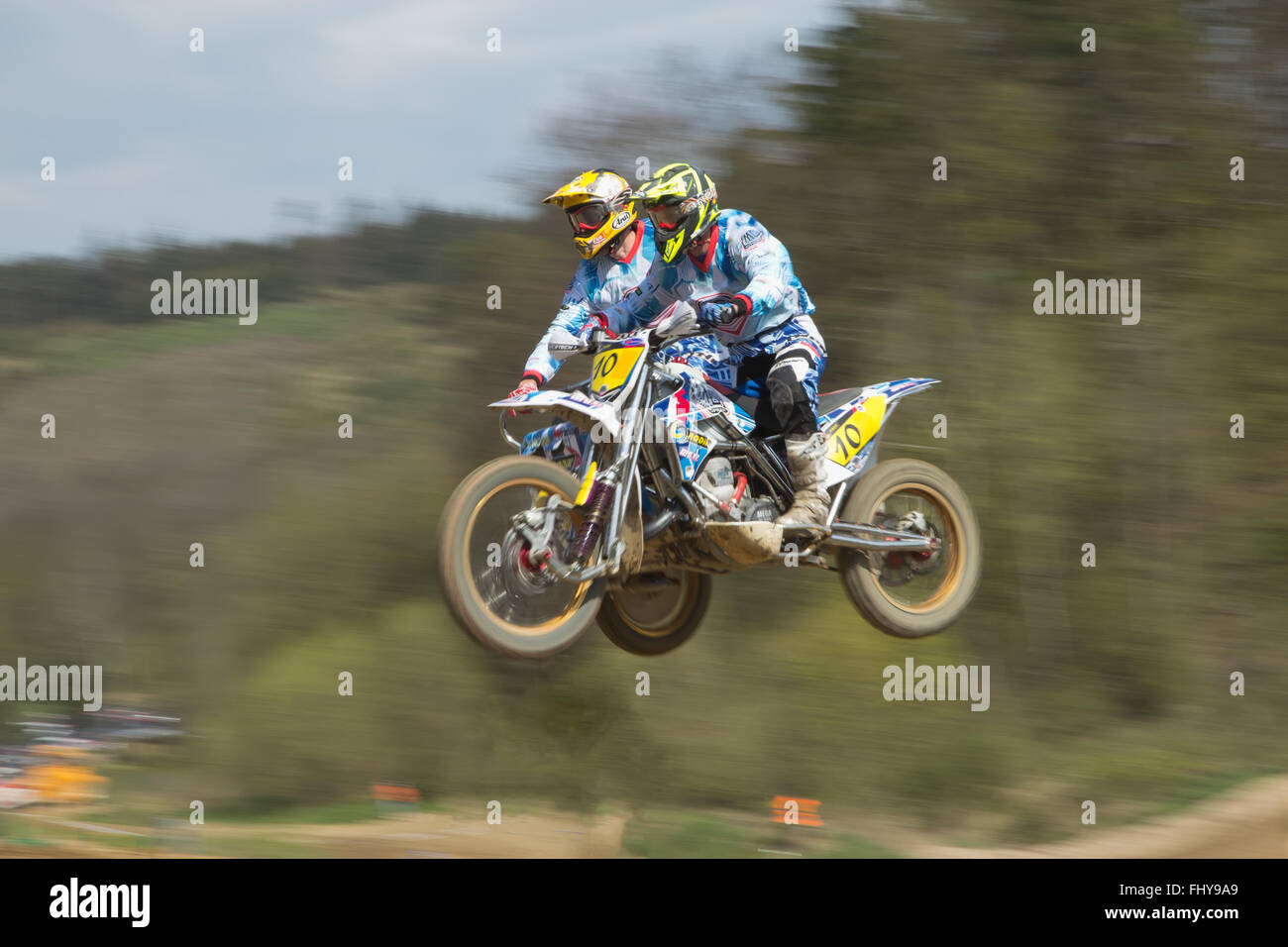 Sidecar motocross racing hi-res stock photography and images - Alamy