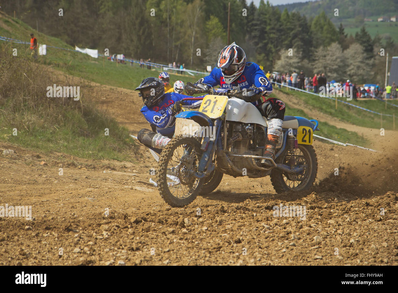 Sidecar motocross racing hi-res stock photography and images - Alamy