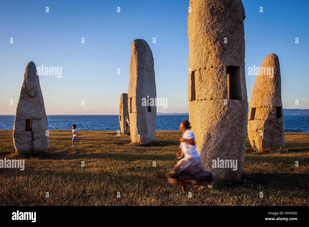 Paseo de los menhires hi-res stock photography and images - Alamy