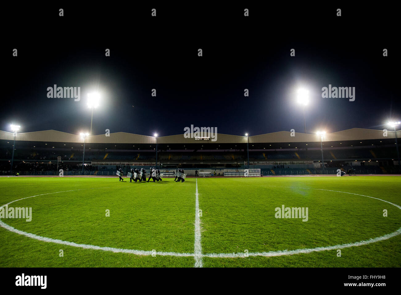 Ael FC against Apollon FC for their second match for the Coca Cola Cup ...