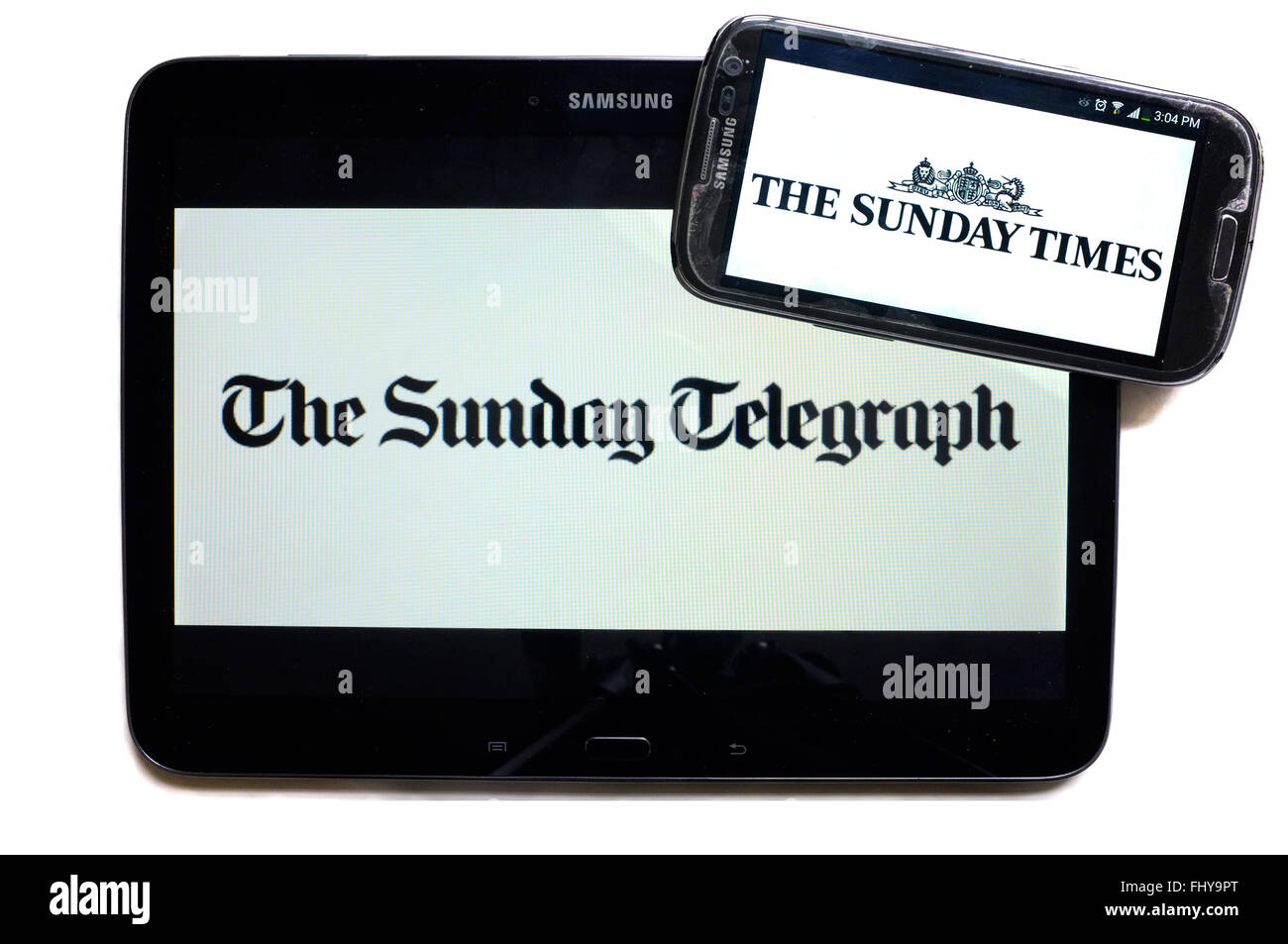 Sunday telegraph logo hi-res stock photography and images - Alamy