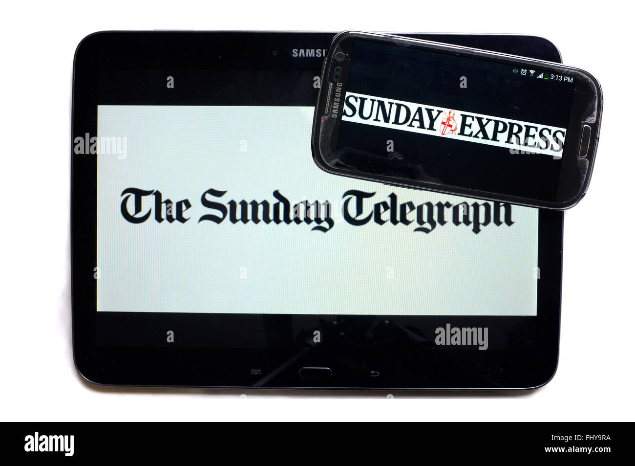 Sunday express logo hi-res stock photography and images - Alamy