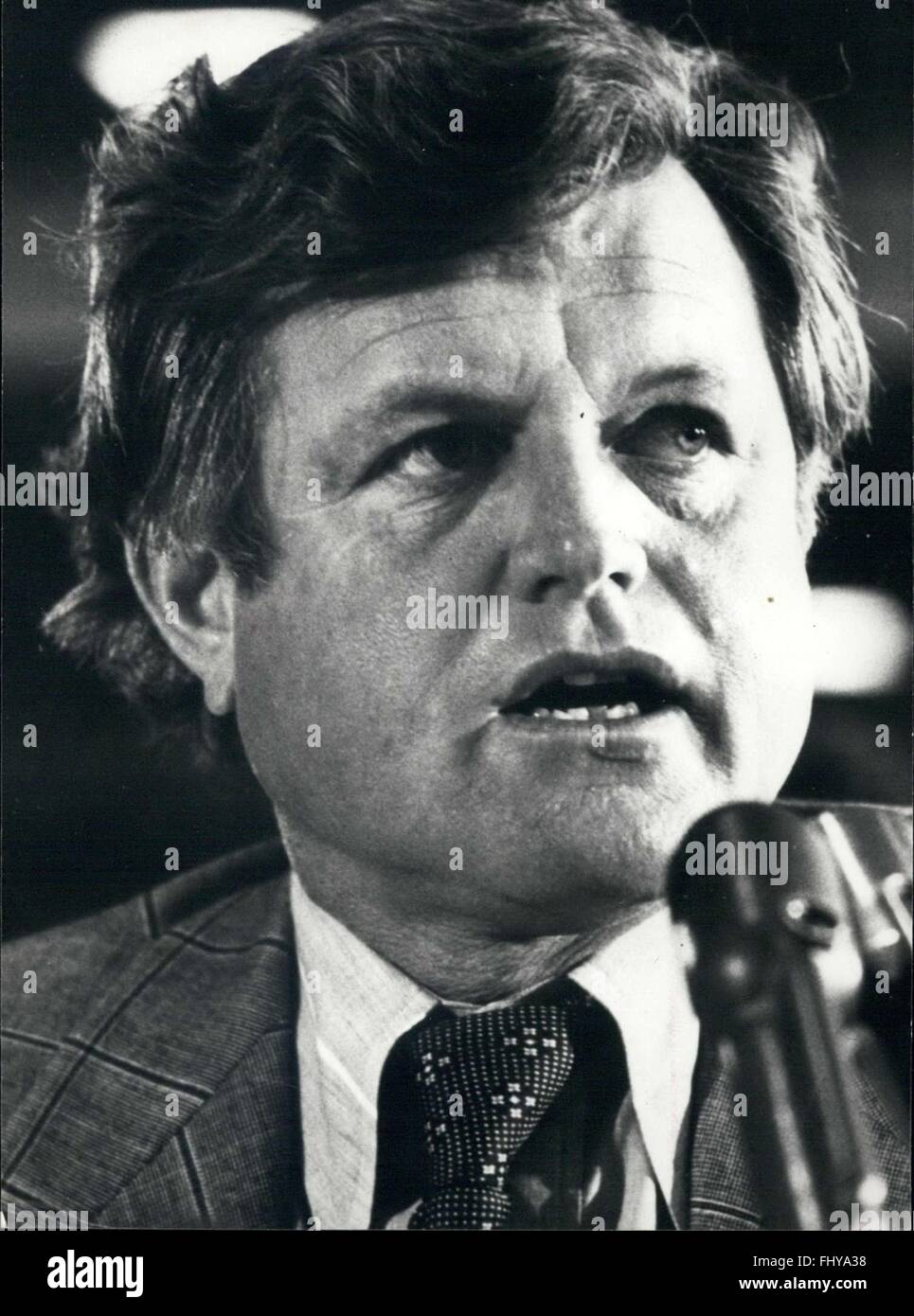 Ted kennedy portrait hi-res stock photography and images - Alamy