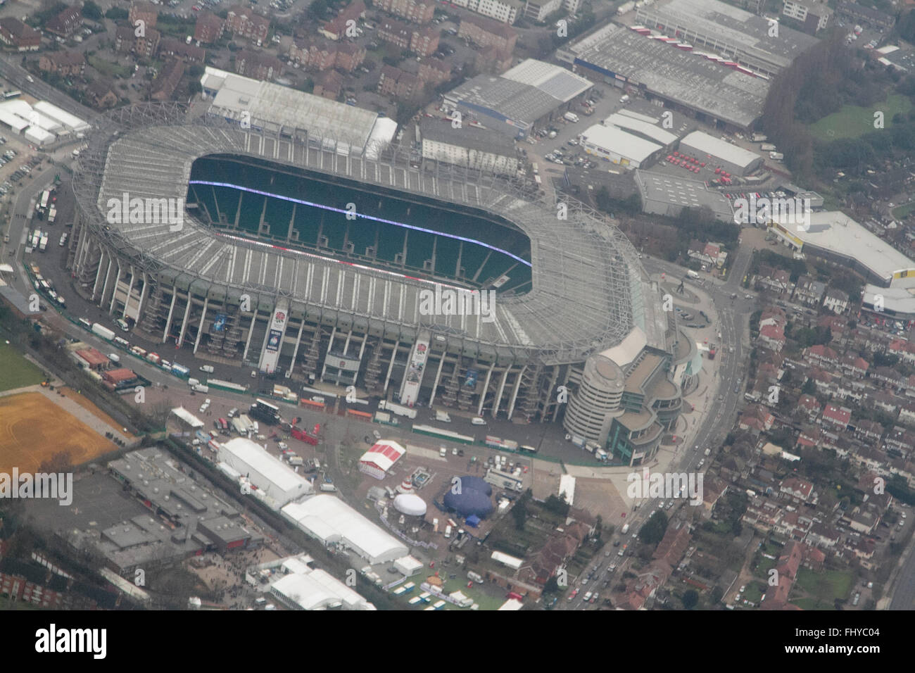 Twickenham aerial view High Resolution Stock Photography and Images - Alamy