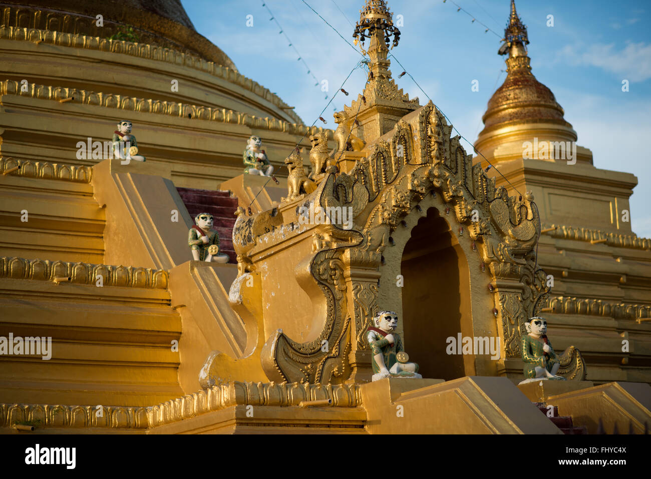 Kuthodaw biggest book world mandalay hi-res stock photography and ...
