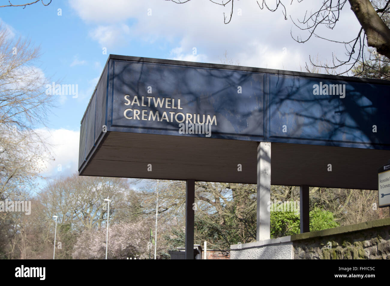 Saltwell Crematorium, Low Fell Stock Photo - Alamy