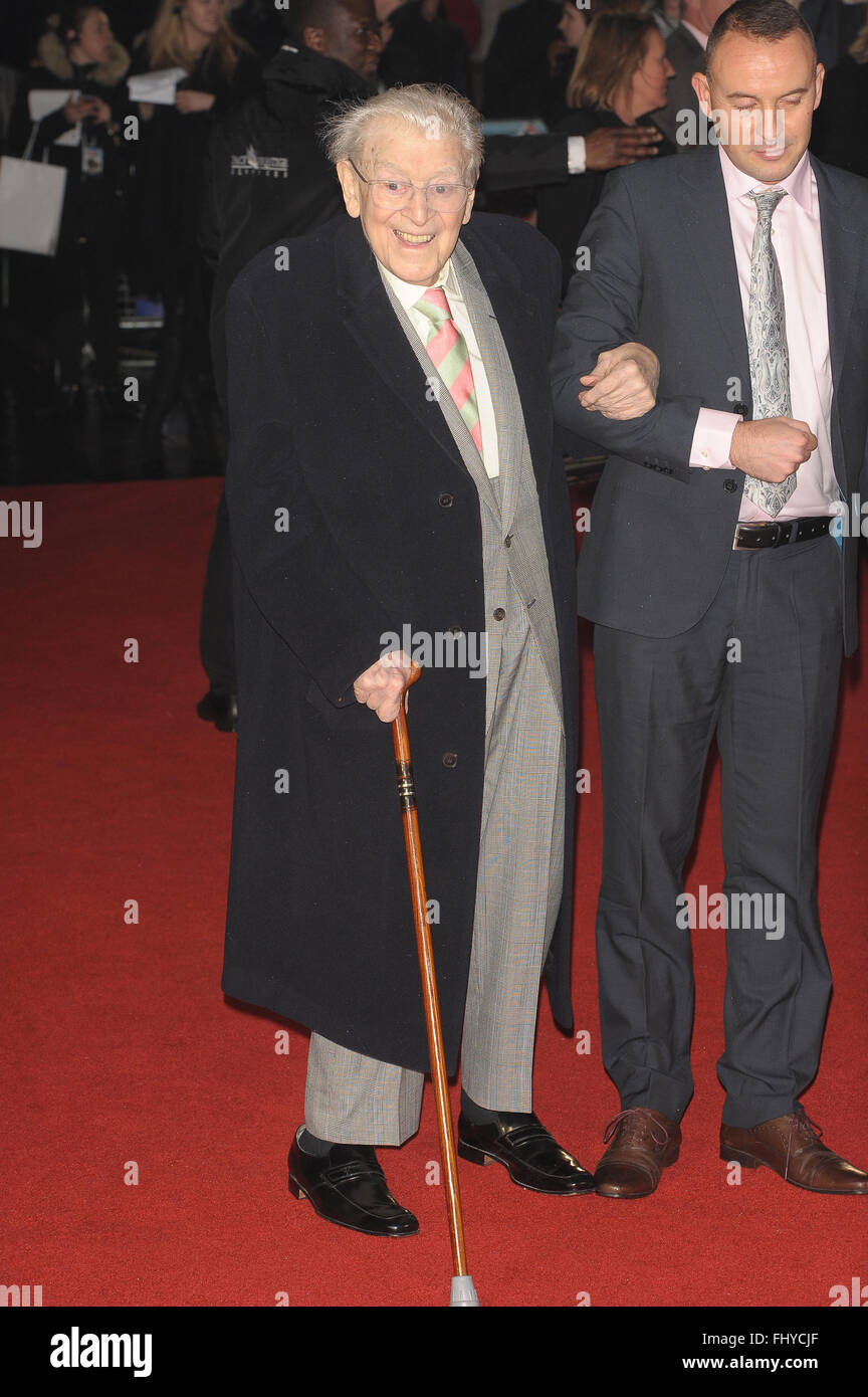Dad's Army film premiere held at Odeon Featuring: Jimmy Perry Where ...