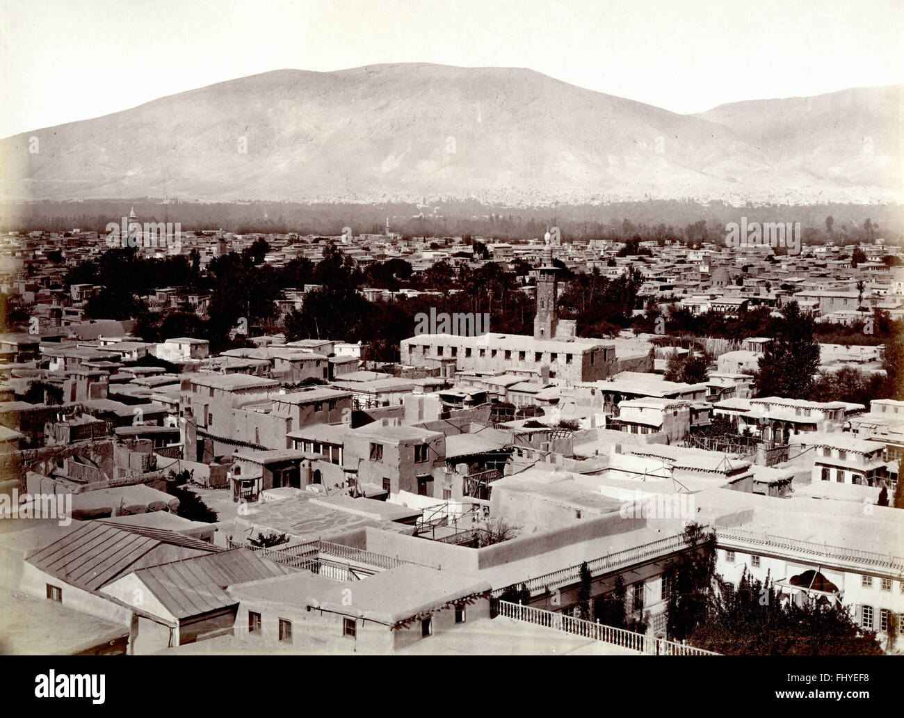 Damascus view hi-res stock photography and images - Alamy